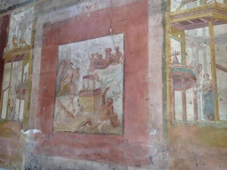 Casa dell'Orso ferito e Casa di Sirico - Pompei scavi